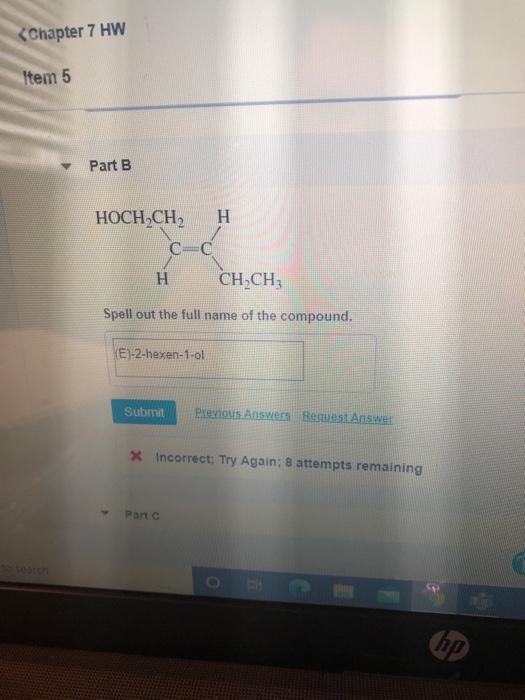 Solved What is each compound's systematic name? Part A | Chegg.com