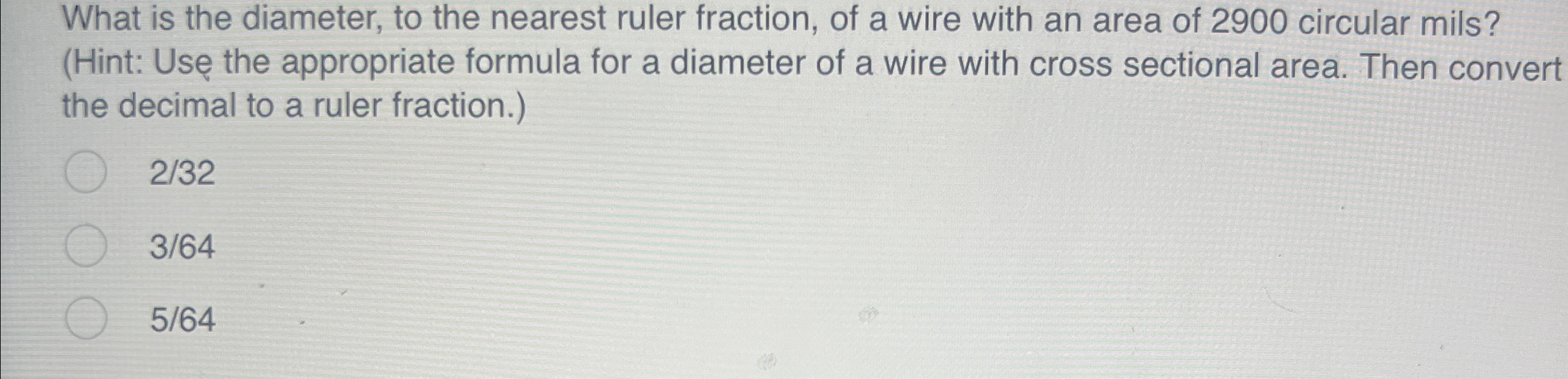 Solved What is the diameter, to the nearest ruler fraction, | Chegg.com