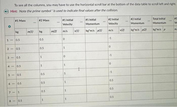 Solved Elastic Collisions In this section, you will be using | Chegg.com