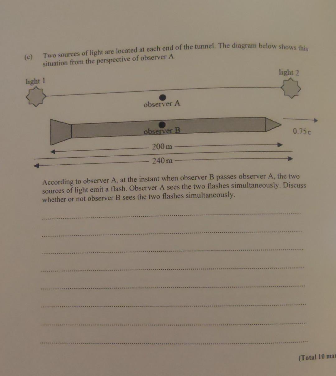 Solved 73 This question is about length contraction and | Chegg.com