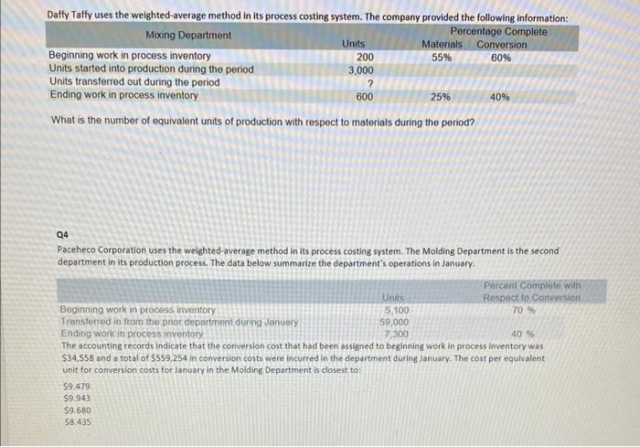 Solved What is the number of equivalent units of production | Chegg.com