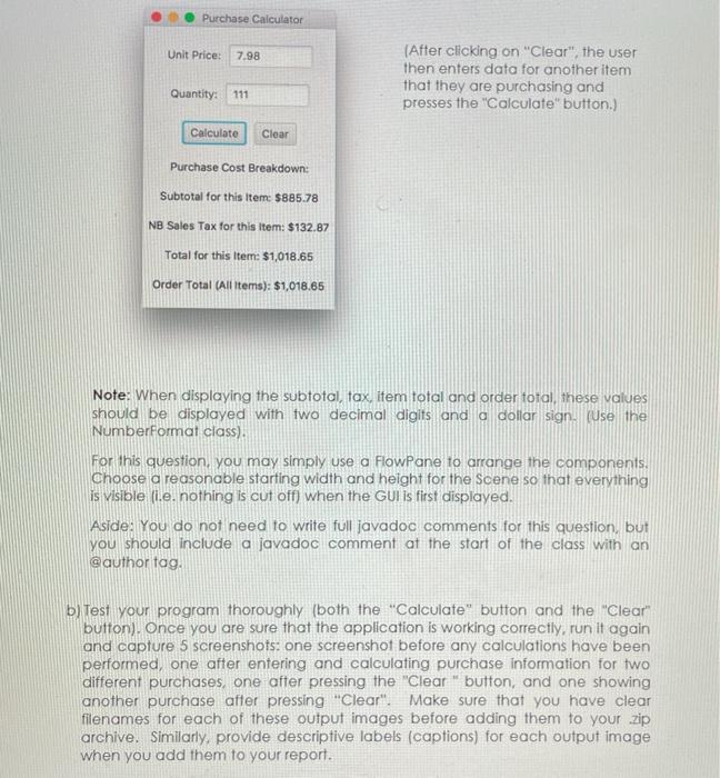 Solved 1. Creating a Purchasing Calculator: a) An online | Chegg.com