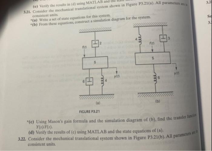 Solved 3.2 consistent units So (e) Verify the results in (d) | Chegg.com