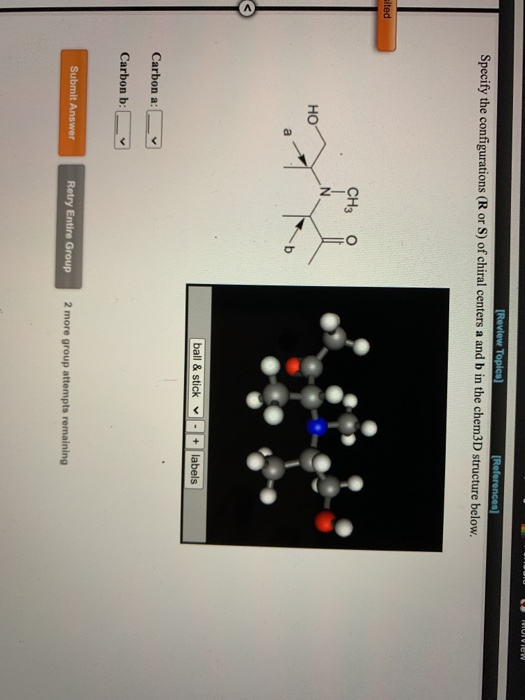 Solved [Review Toples] [References) Specify the | Chegg.com