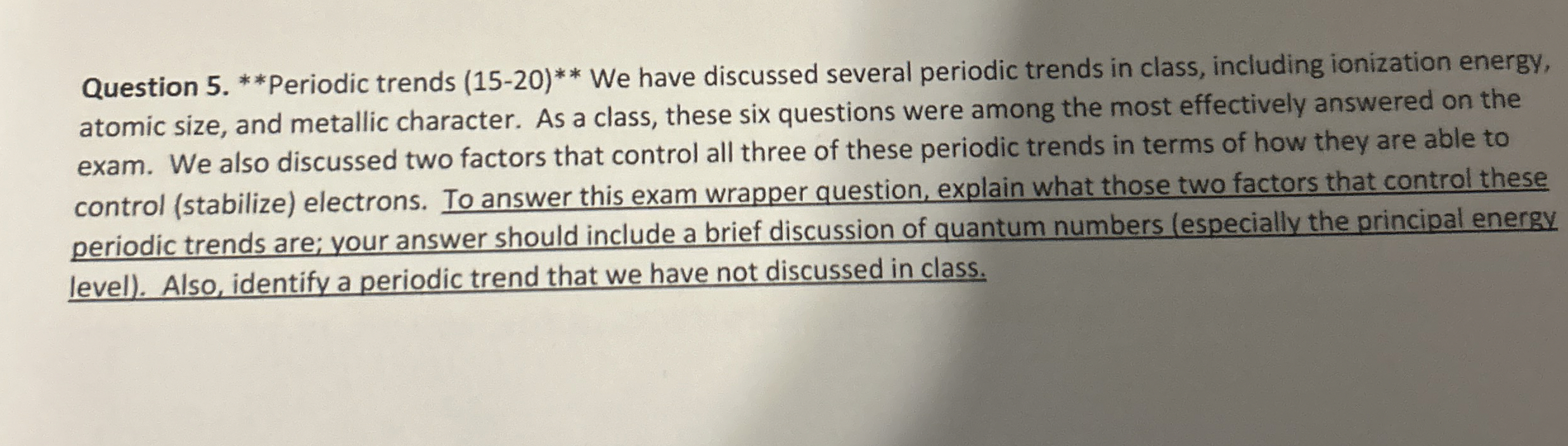 Solved Question 5. ﻿ We have discussed several periodic | Chegg.com