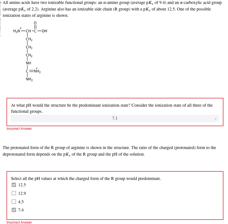 All amino acids have two ionizable functional groups: | Chegg.com