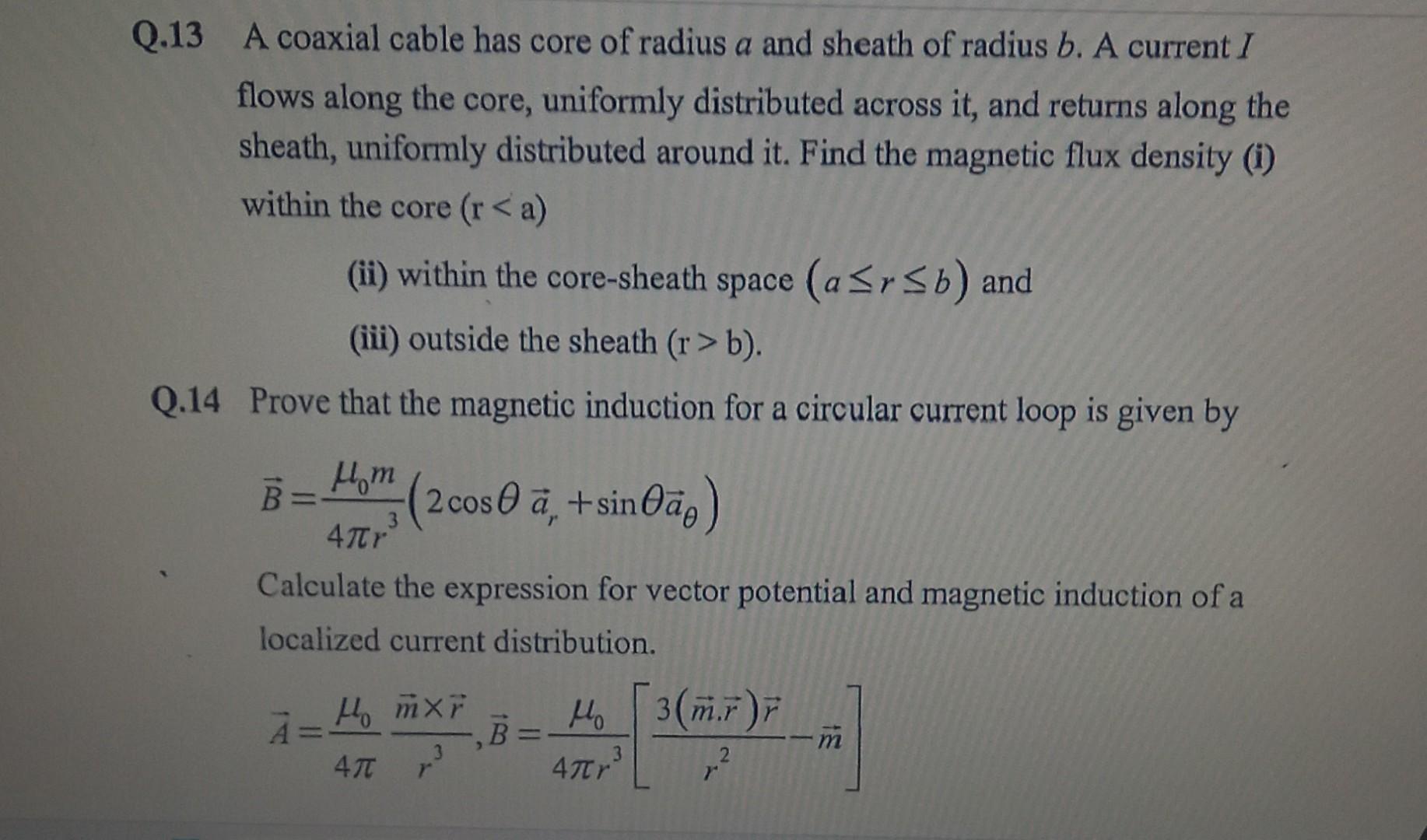 Solved Q.7 What is the magnitude of the current flowing in | Chegg.com