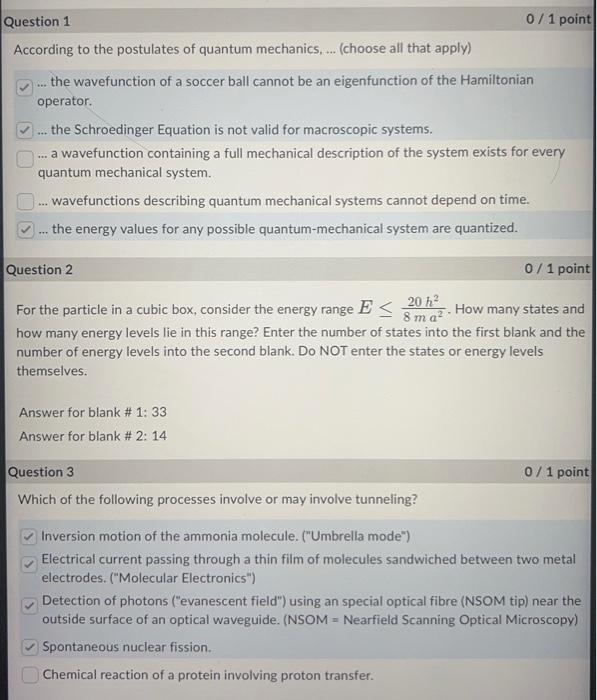 Solved According to the postulates of quantum mechanics,... | Chegg.com