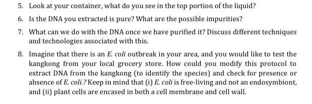 Solved 5. Look at your container, what do you see in the top | Chegg.com