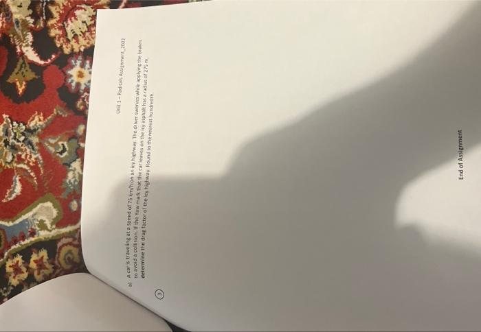 Solved Una.1-Radicais Assigniment_202? 10. Yaw marks are a | Chegg.com