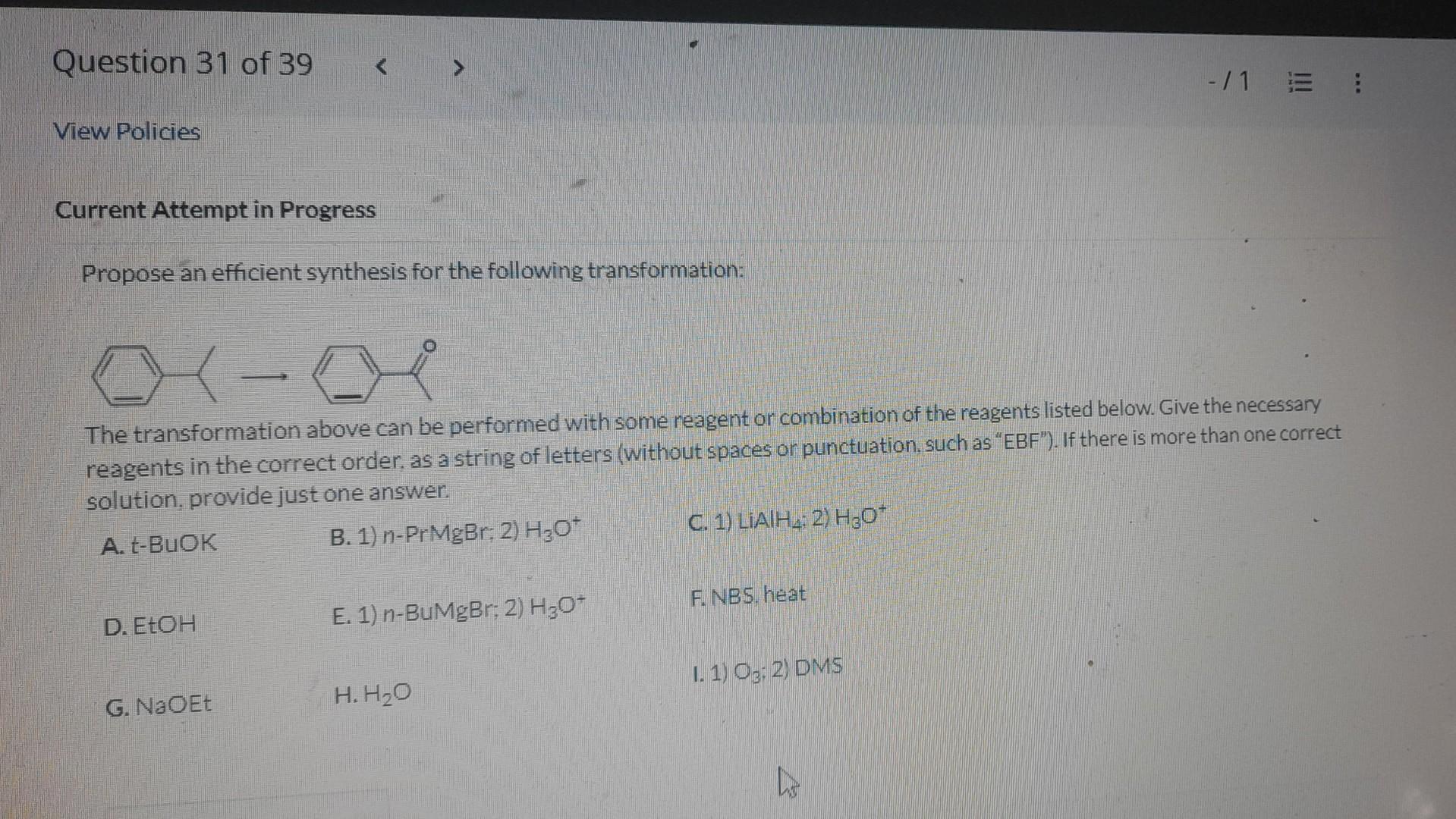 Solved Current Attempt in Progress Propose an efficient | Chegg.com