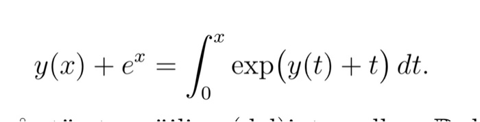 Solved Determine the continuous function y (x) which in any | Chegg.com
