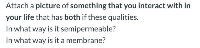 Solved Attach a picture of something that you interact with | Chegg.com