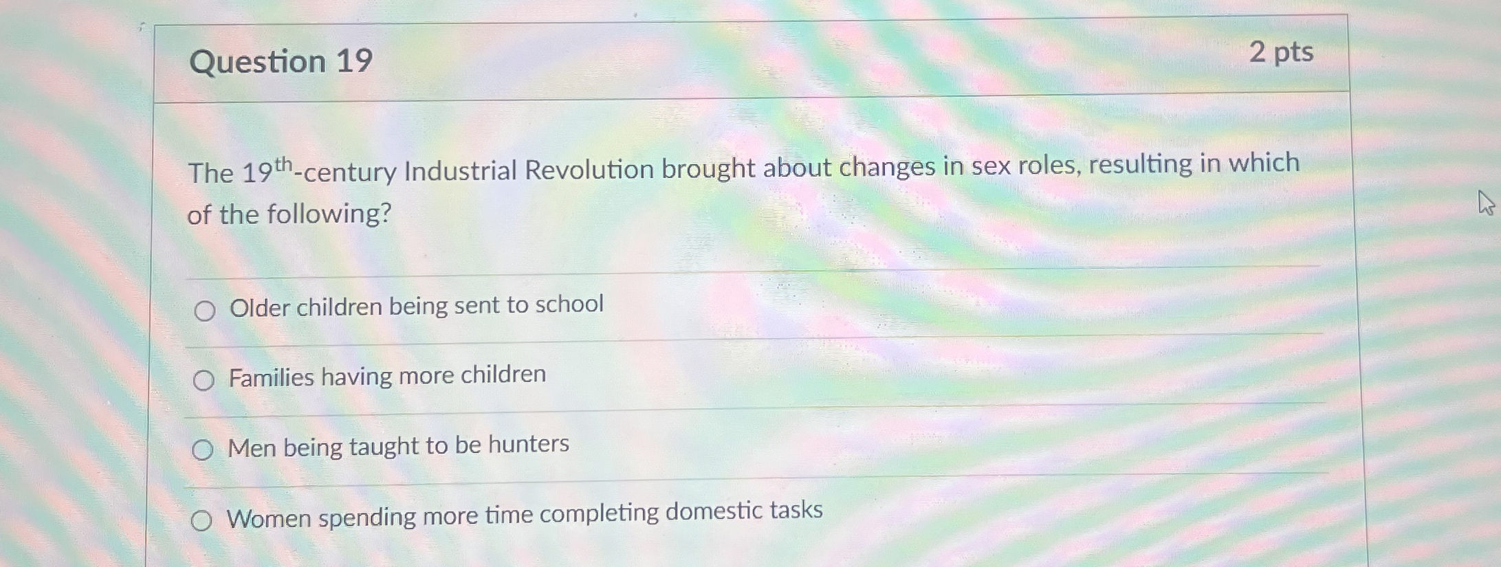 Solved Question 192 ﻿ptsthe 19th Century Industrial 