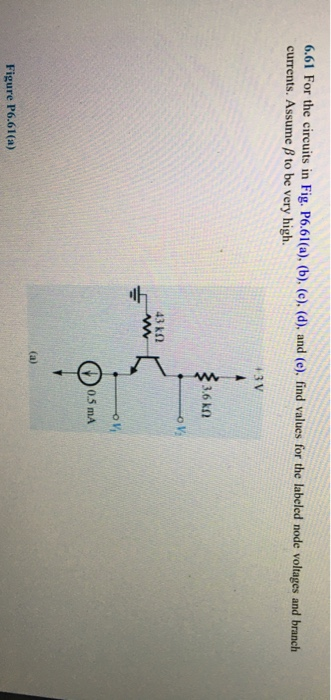 Solved 6.61 For the circuits in Fig. P6.61(a), (b), (c), | Chegg.com
