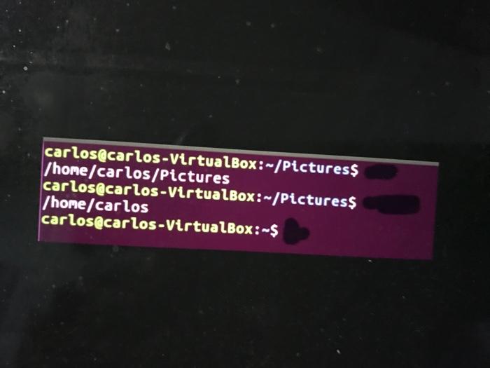 Solved carlos@carlos-VirtualBox:-$ 748 ls / 749 ls -d *11WC | Chegg.com