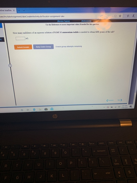 Solved teachin X Im/takeAssignment/takeCovalentActivity do | Chegg.com