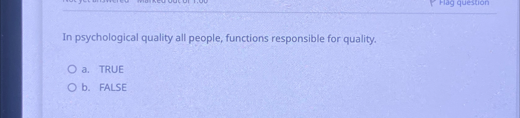 Solved In psychological quality all people, functions | Chegg.com