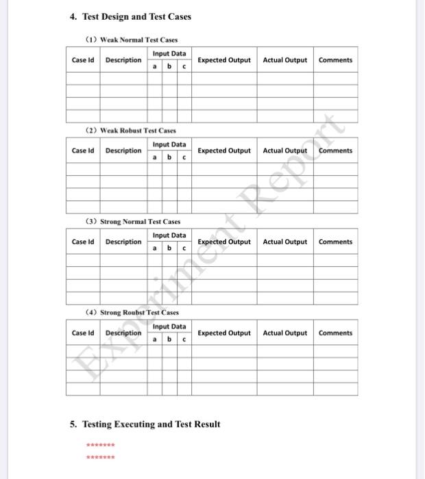 Solved Software quality assurance and testingAnswer should | Chegg.com