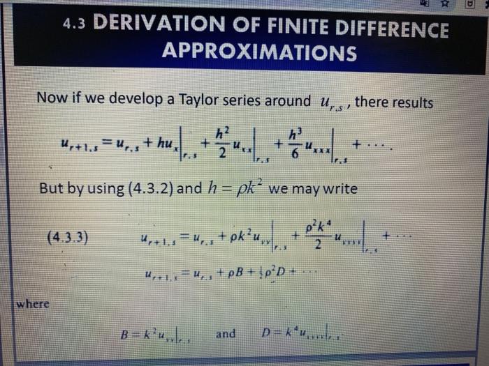 Numerical Methods for PDE (Math509) Mathematics | Chegg.com