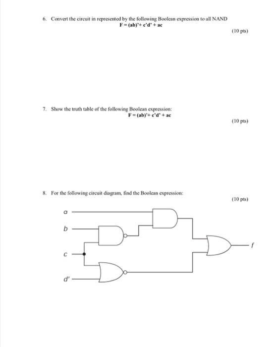 Solved 1. Using Boolean algebra, prove that manipulation: | Chegg.com