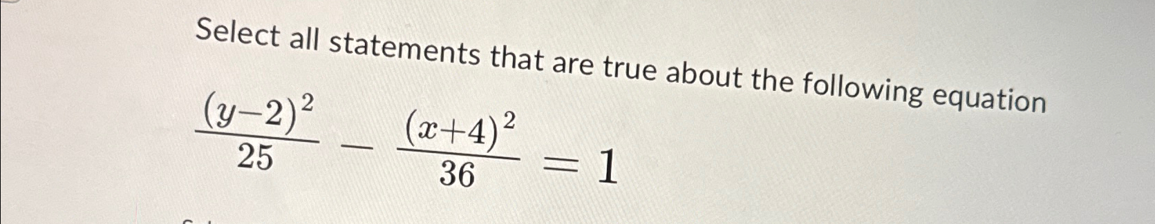 Solved Select all statements that are true about the | Chegg.com