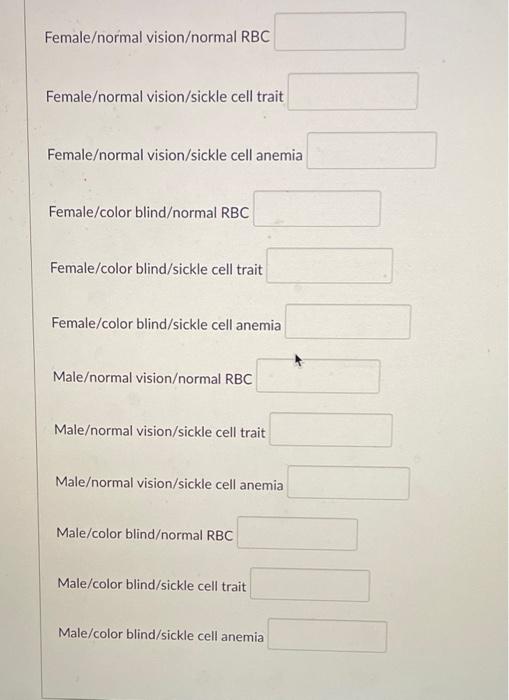 Solved - In humans, color blindness is an X-linked recessive | Chegg.com