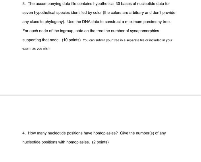 Solved 3. The accompanying data file contains hypothetical | Chegg.com