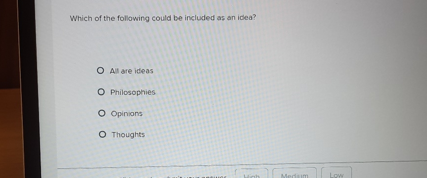 Solved Which of the following could be included as an | Chegg.com