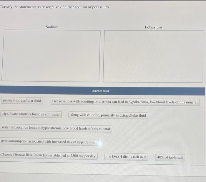 Solved Classify the statements as descriptive of either | Chegg.com