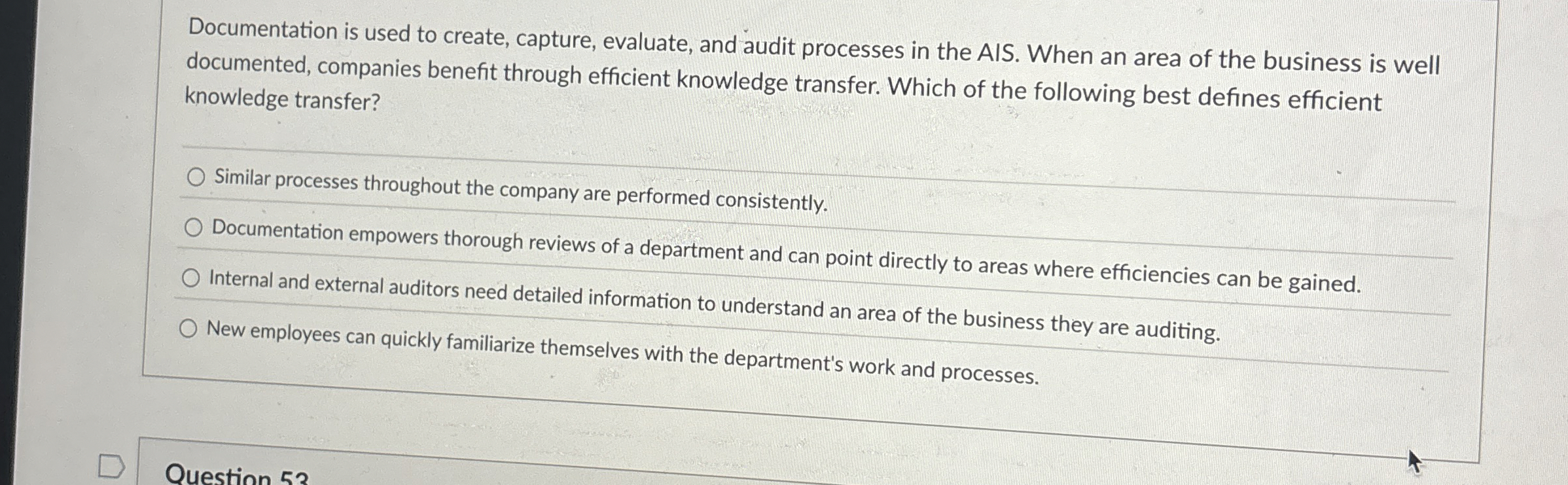 Solved Documentation is used to create, capture, evaluate, | Chegg.com