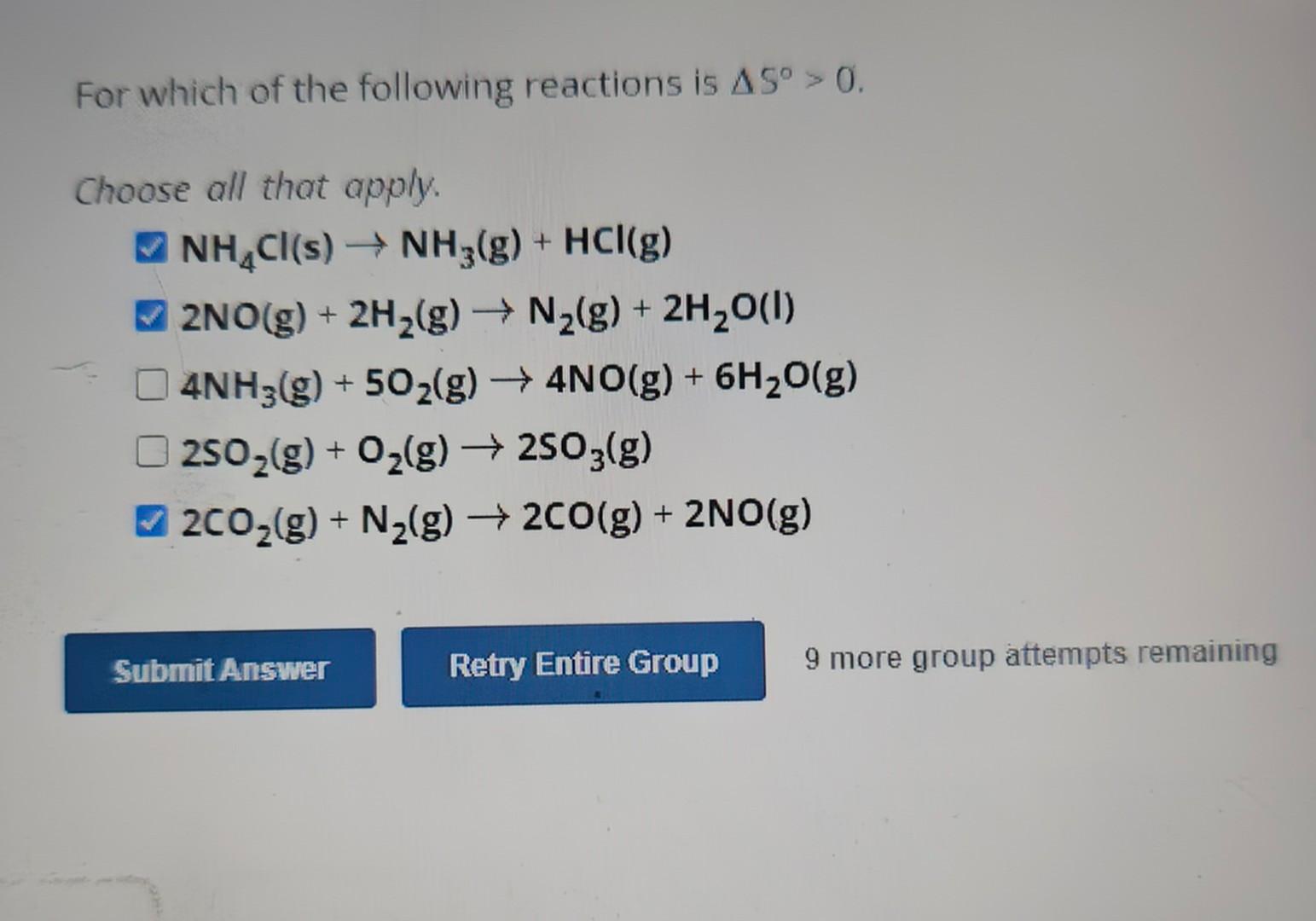 Solved Consider the reaction: CH4(g)+H2O(g)→3H2(g)+CO(g) | Chegg.com
