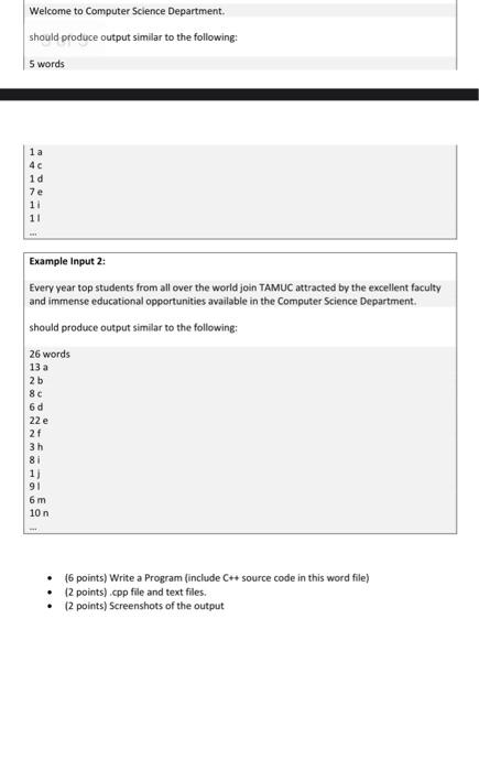 Solved 1. (10 points) Write the missing statements in the | Chegg.com