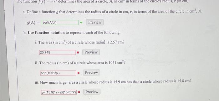 [solved] A Define A Function G That Determines The