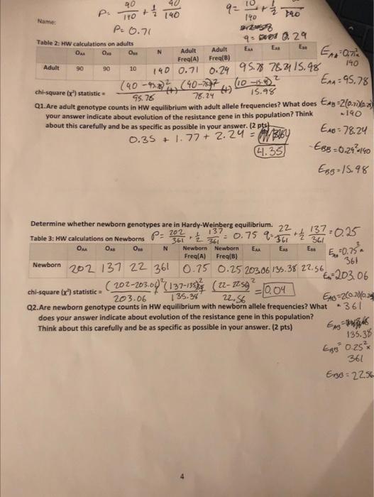 chi-square (x2) statistic | Chegg.com