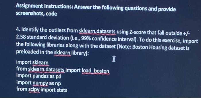Solved Assignment Instructions: Answer the following | Chegg.com