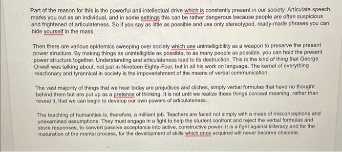 ethos, pathos and logos in "don't you think its time | Chegg.com