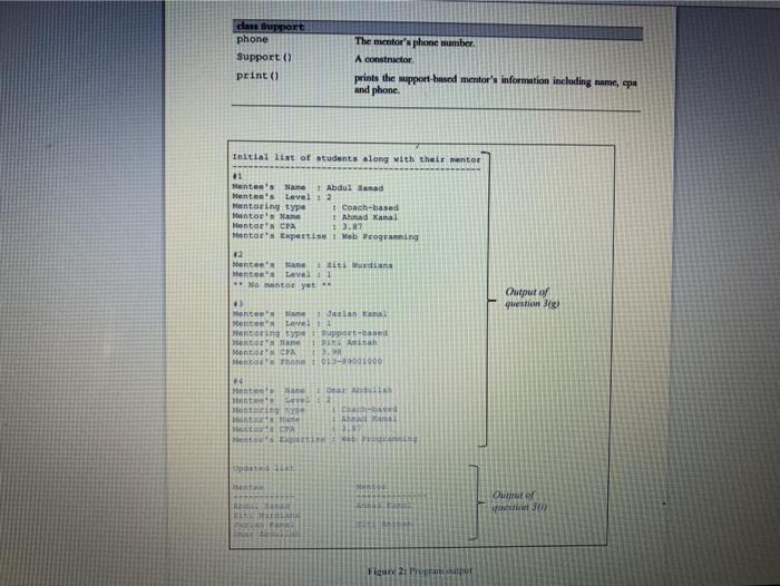 Solved tass diagram Separate the class definition from the | Chegg.com