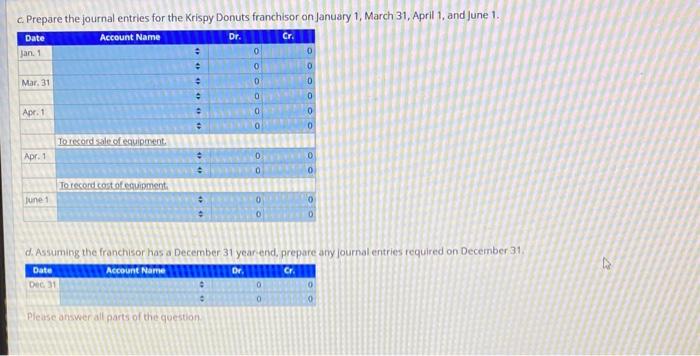 Solved Identifying Performance Obligations and Recording | Chegg.com