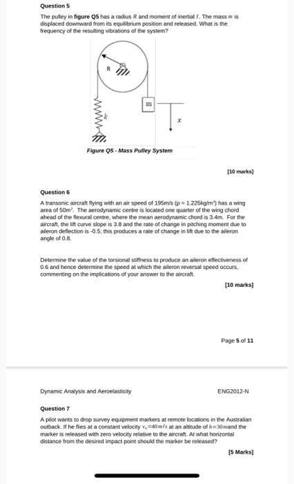 Solved Question 4 Figure Q4 shows a Mach trim system from a | Chegg.com
