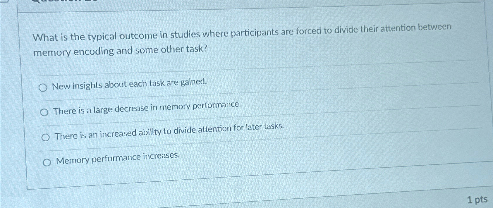 Solved What is the typical outcome in studies where | Chegg.com