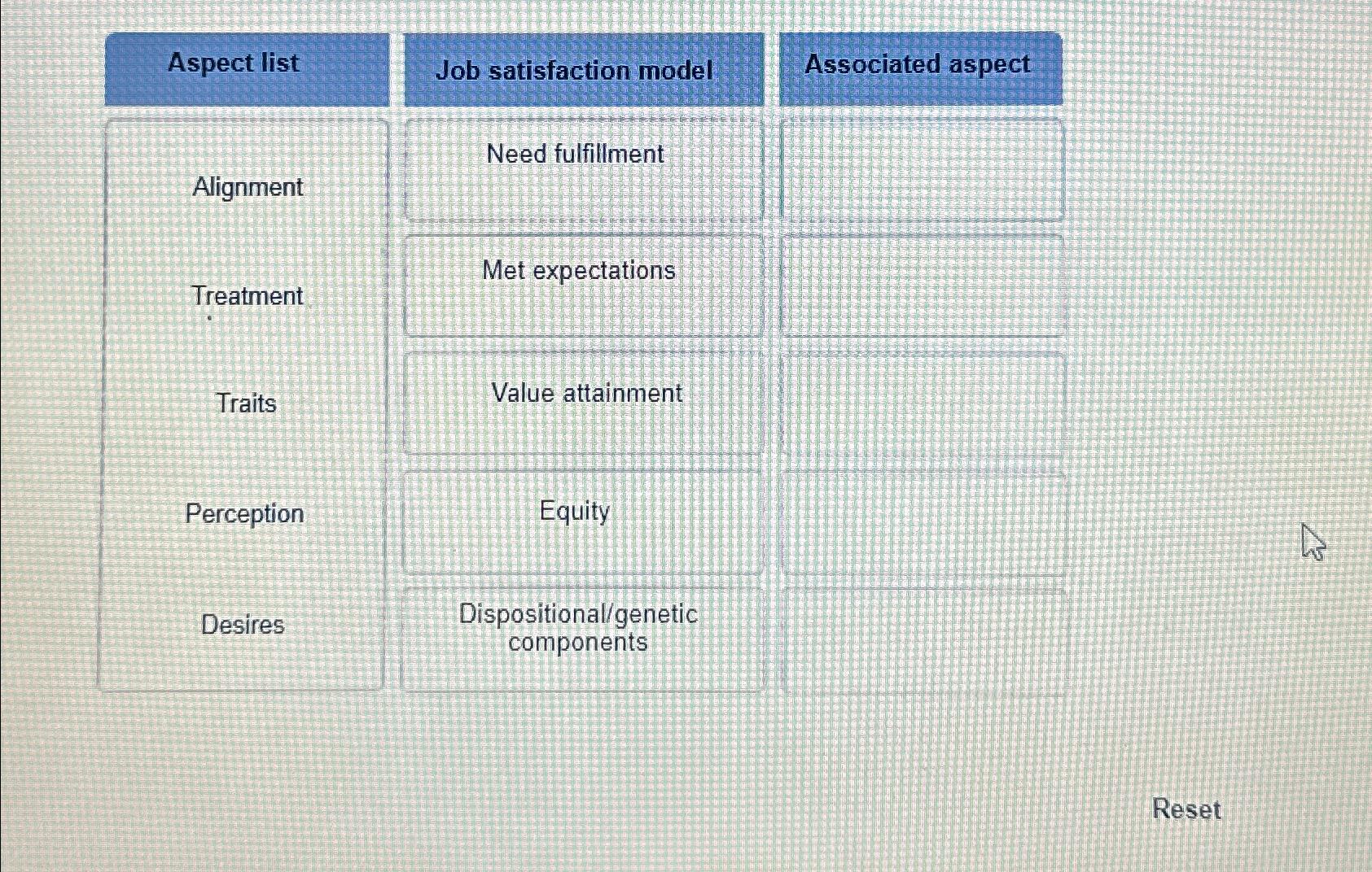 Solved Aspect | Chegg.com