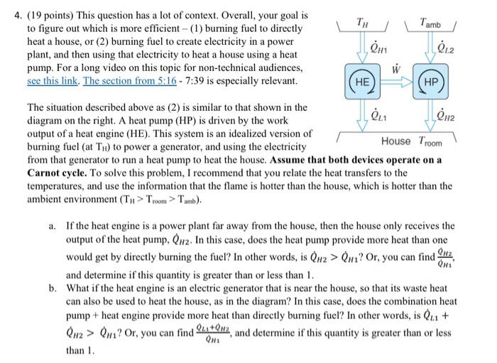 Solved 4. (19 points) This question has a lot of context. | Chegg.com