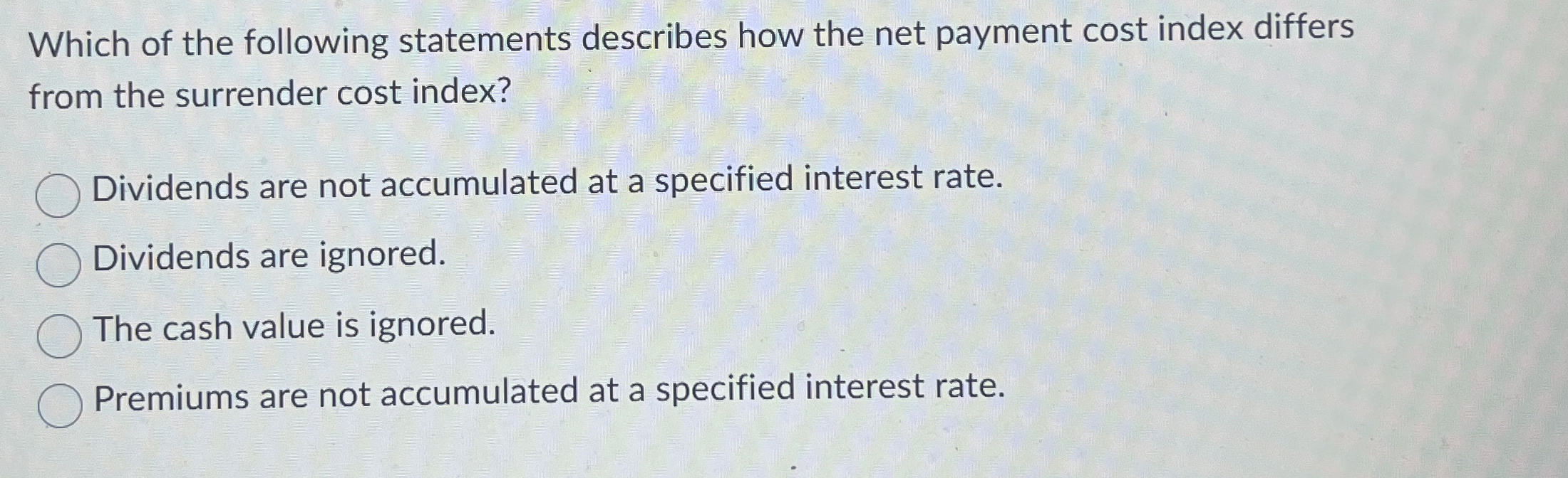 Solved Which of the following statements describes how the | Chegg.com