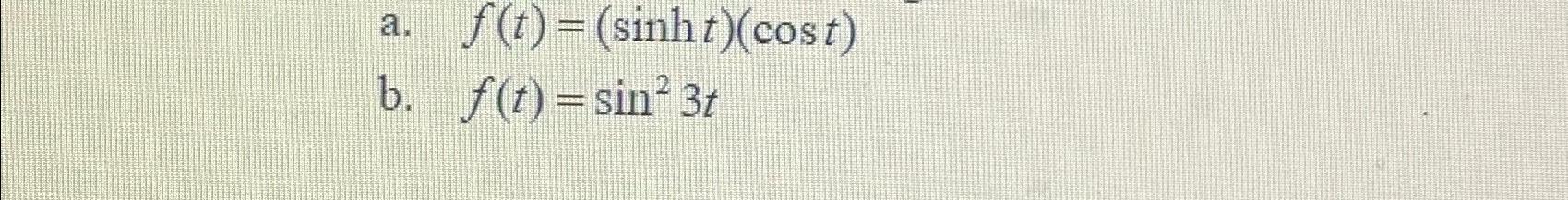 Solved Use the table of Laplace transform and 1st shifting | Chegg.com
