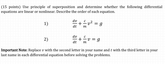 Solved (15 points) Use principle of superposition and | Chegg.com