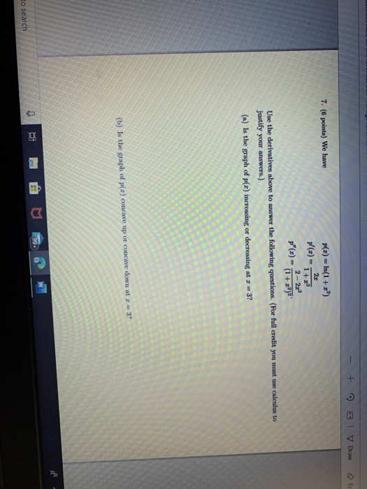 Solved 1 8 Points Let Ft Be The Function Shown Below 8258
