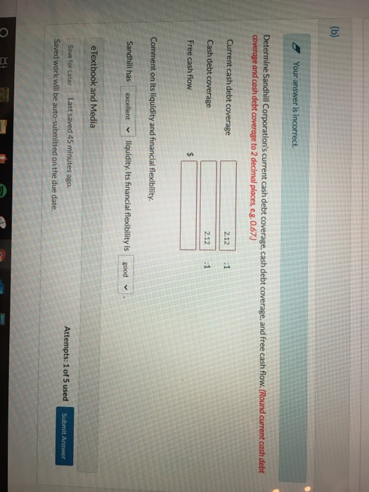 Solved b Your Answer Is Incorrect Determine Sandhill Chegg solved-b-your-answer-is-incorrect-determine-sandhill-chegg