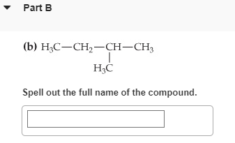 Solved (b)Spell out the full name of the compound. | Chegg.com