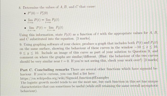 In the lesson on Modelling with Exponential | Chegg.com